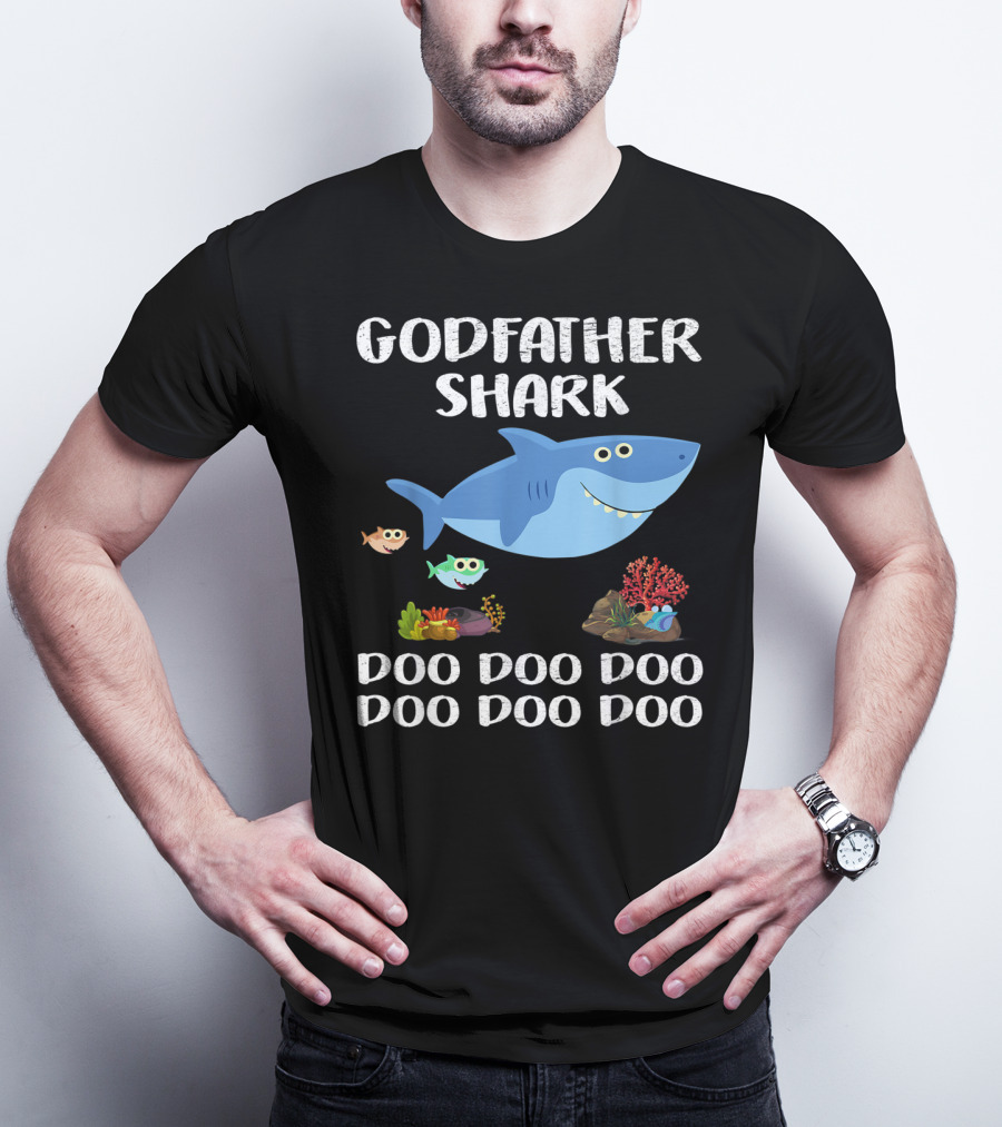 Godfather Shark Doo Doo Doo Doo Doo Doo T-Shirt