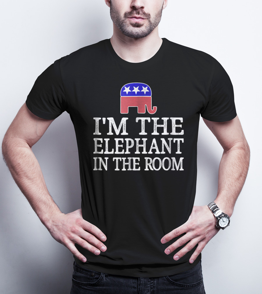 I'm The Elephant In The Room Republican T-Shirt