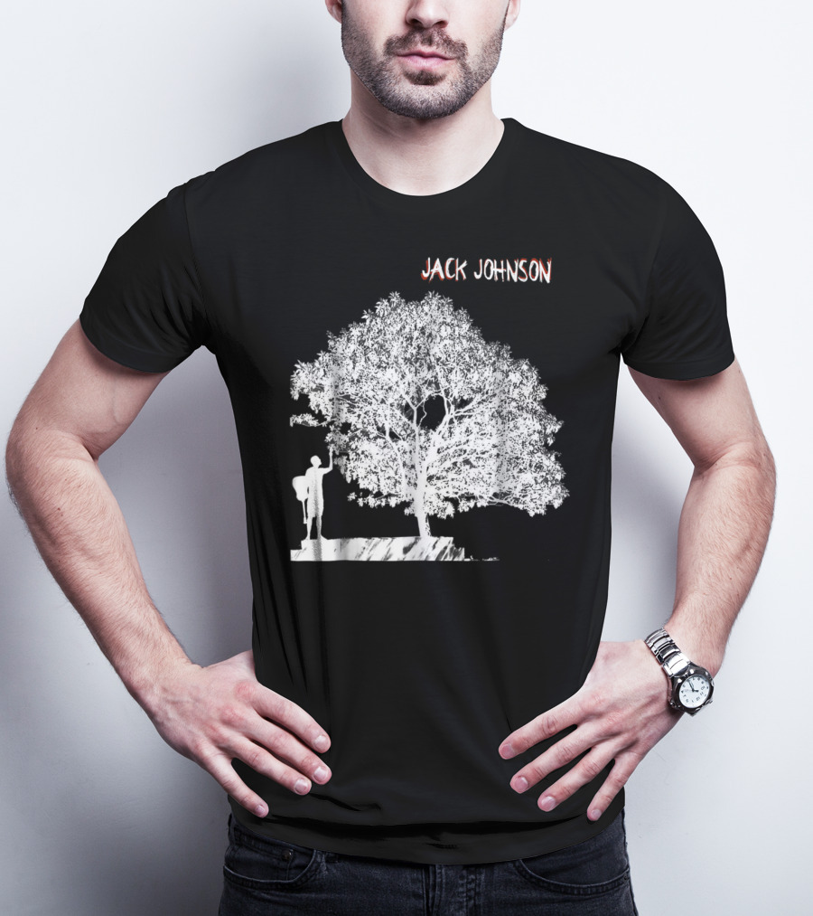 Jack Johnson Silhouette Under Tree T-Shirt
