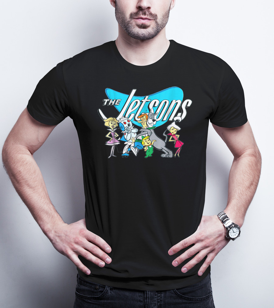 The Jetsons Family Cartoon Characters T-Shirt