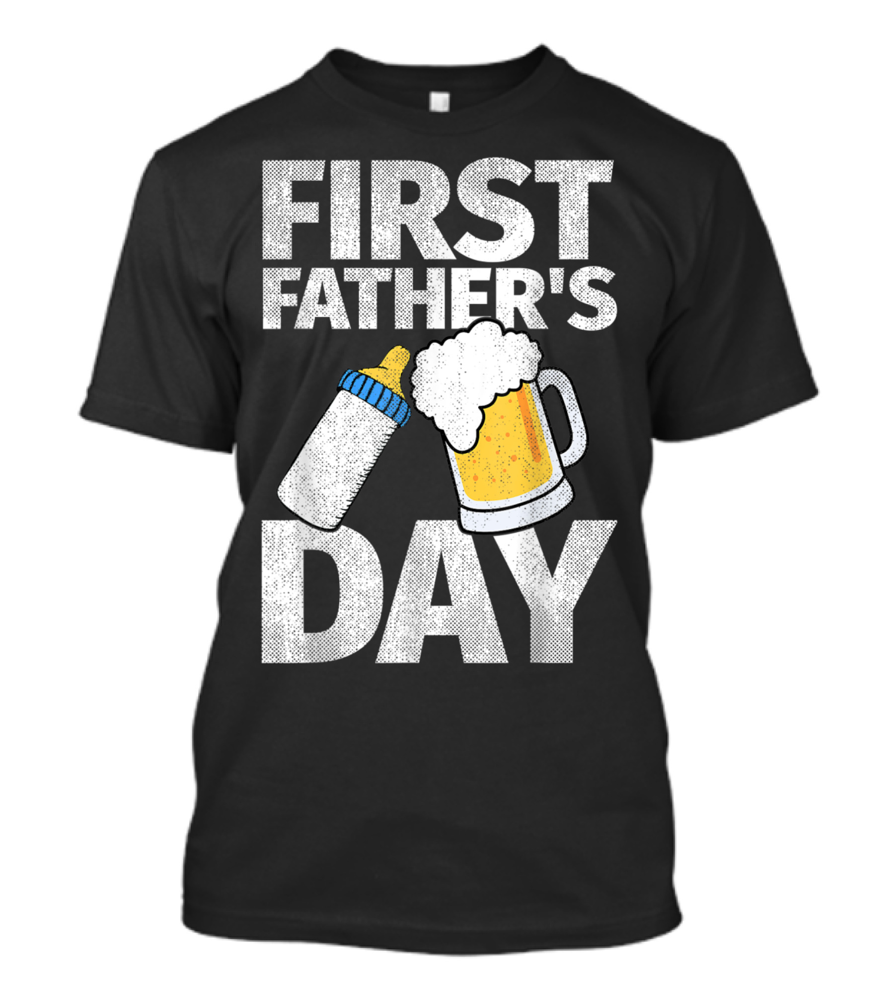 First Father's Day Beer Baby Bo T-Shirt