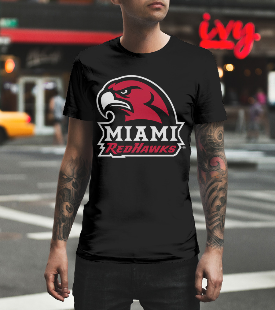 Miami University RedHawks NCAA PPMU04 T-Shirt