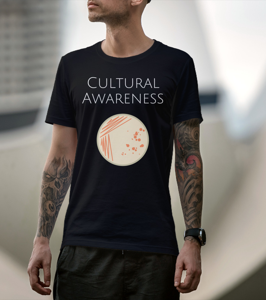 Cultural Awareness Microbiology Bacteria Lab T-Shirt