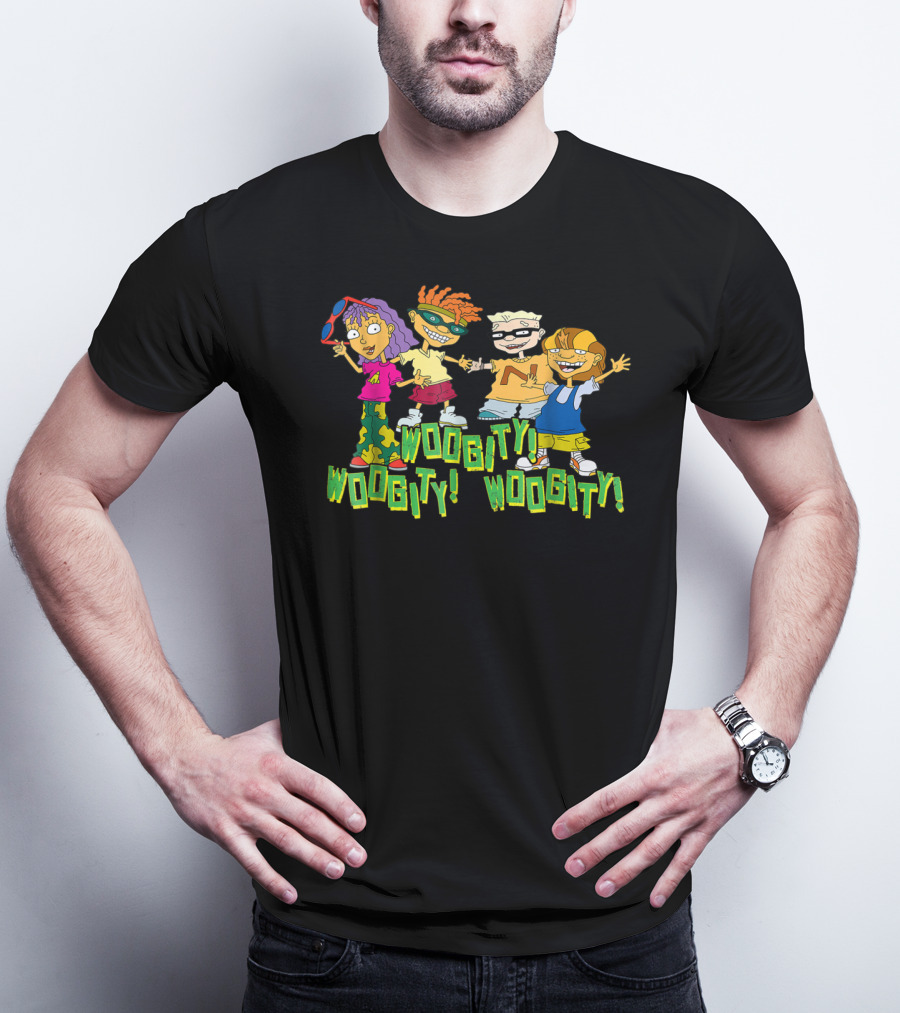 Nickelodeon Rocket Power Character Group Woogity Woogity Woogity T-Shirt