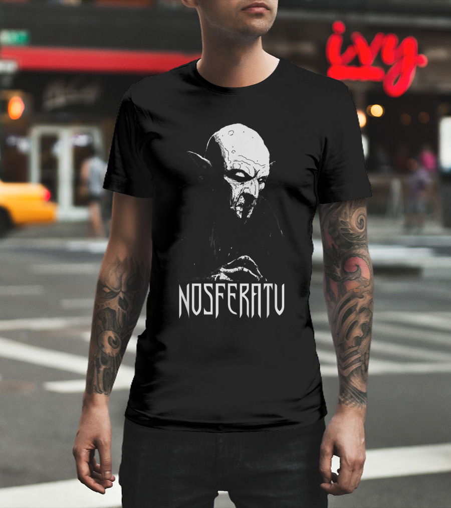 Nosferatu Vampire Classic Horror Flick Dracula Iconic T-Shirt