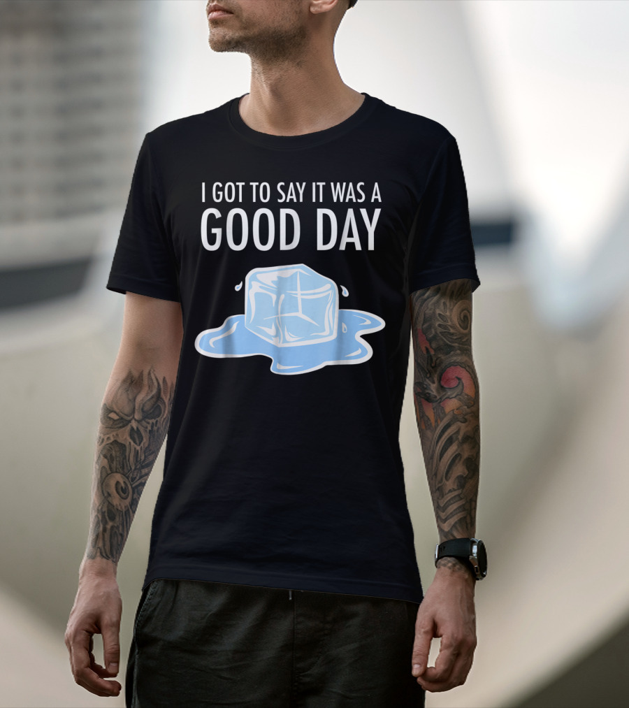 I Got To Say It Was A Good Day Ice Cube Hip Hop Rap T-Shirt