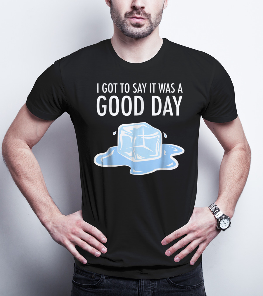 I Got To Say It Was A Good Day Ice Cube Hip Hop Rap T-Shirt