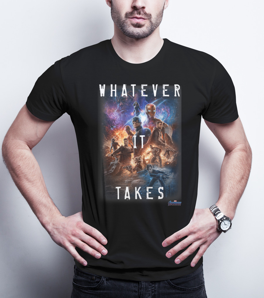 Marvel Avengers Endgame Movie Whatever It Takes T-Shirt