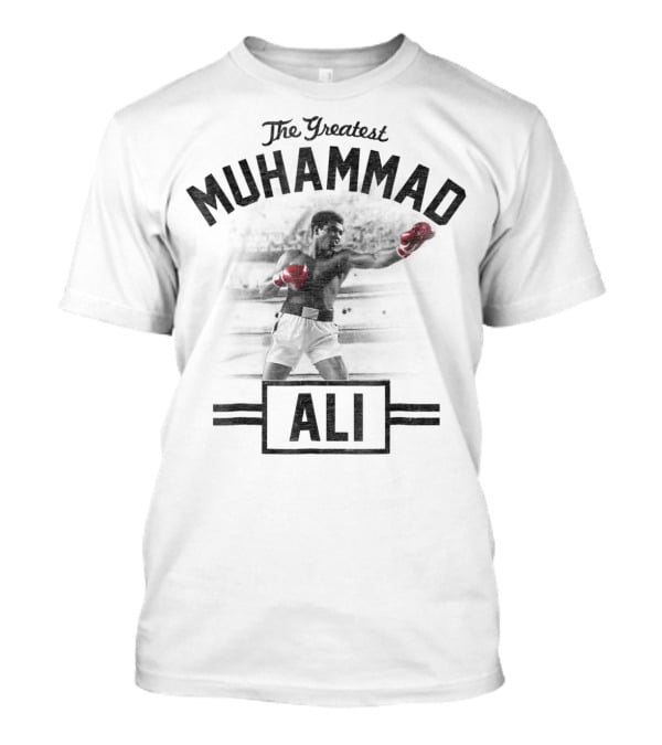 The Greatest Muhammad Ali Standing Tall Boxing In The Ring T-Shirt