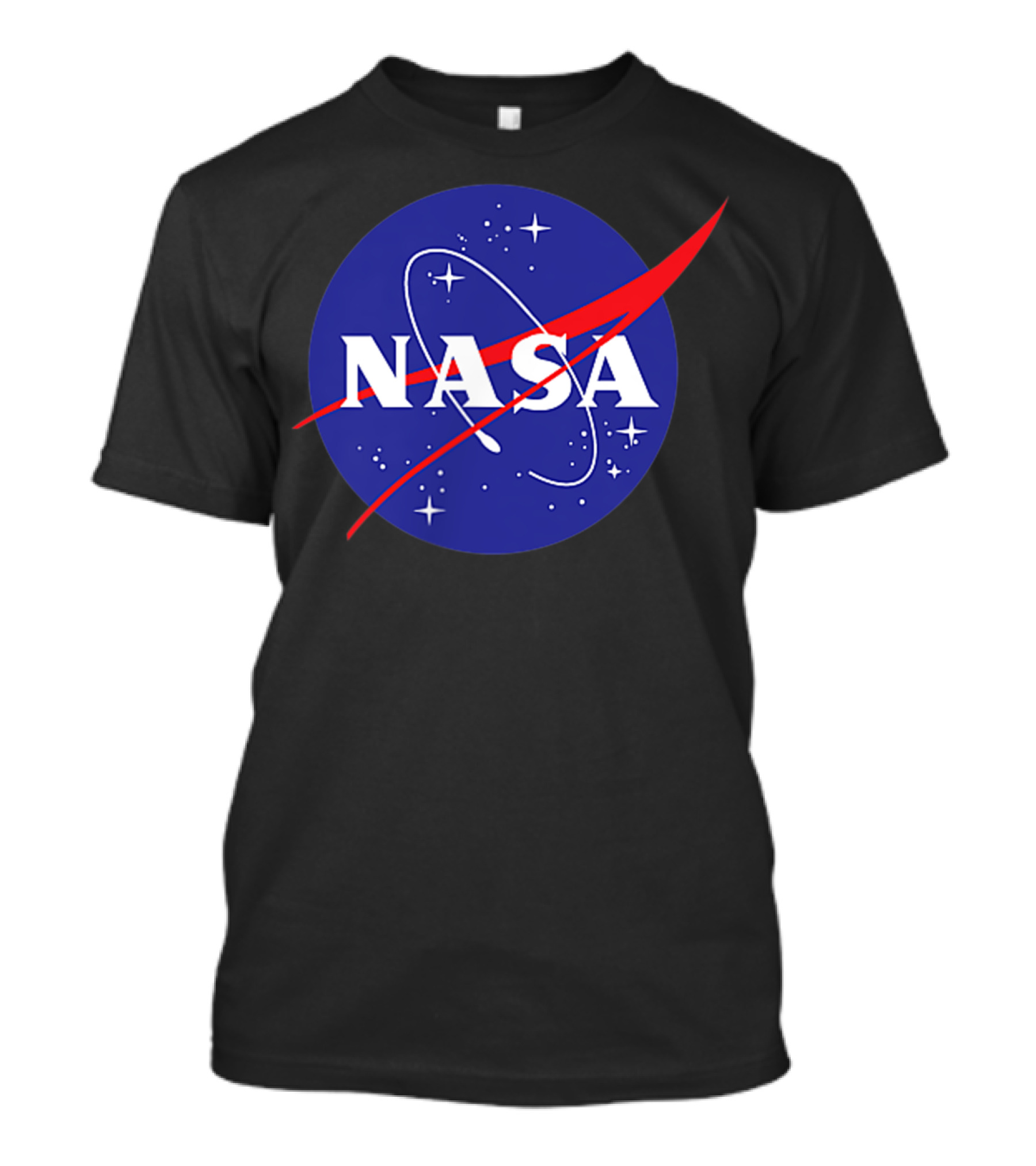 NASA Insignia Meatball Logo Blue And Red T-Shirt