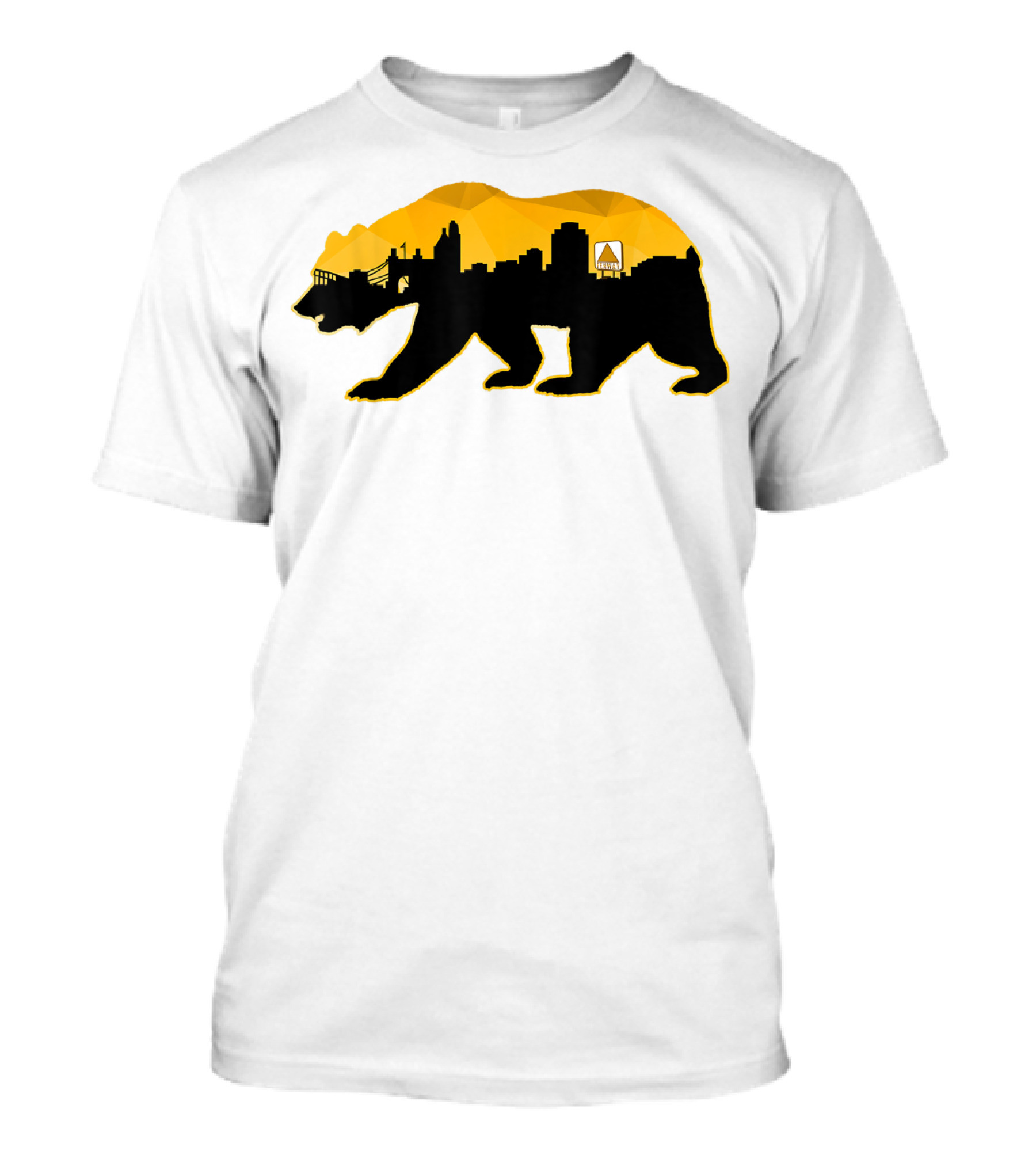 New England Bear Skyline Fear Beware Of Boston T-Shirt