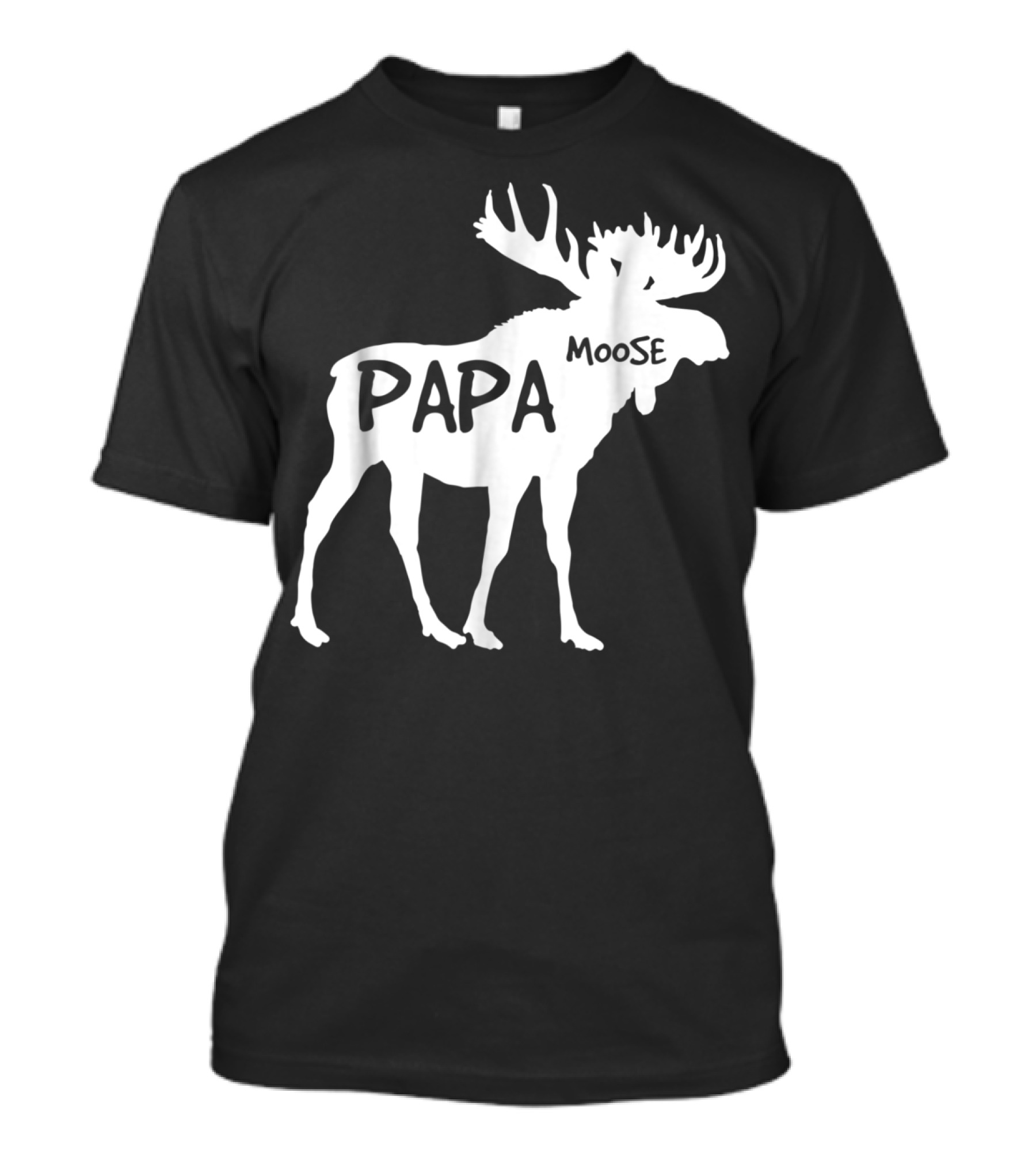 Papa Moose Funny Idea Dad T-Shirt