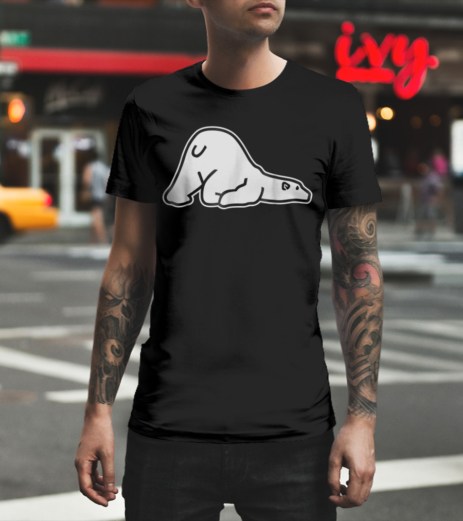 Polar Bear In Relaxed Pose T-Shirt