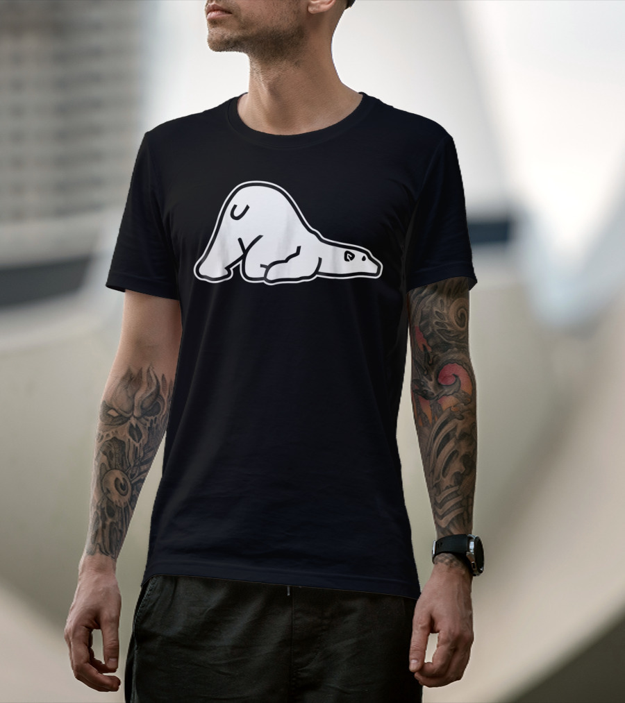 Polar Bear In Relaxed Pose T-Shirt