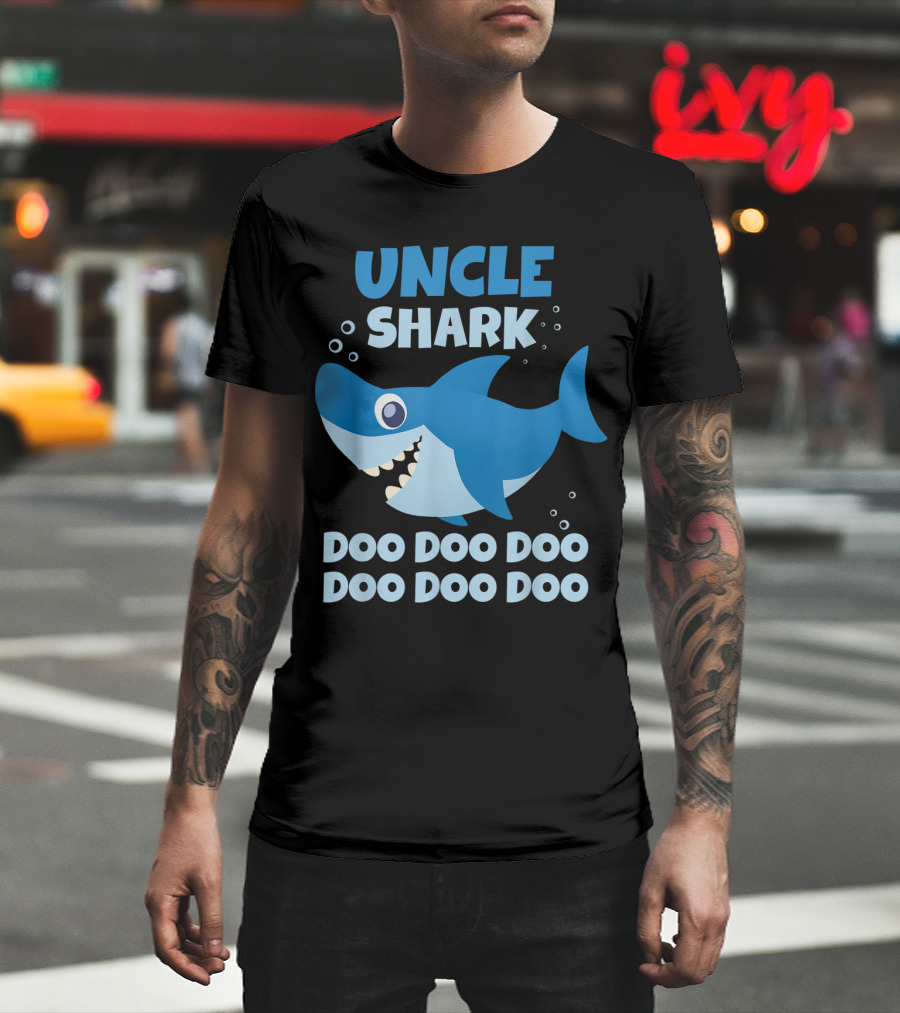 UNCLE SHARK DOO DOO DOO DOO DOO DOO T-Shirt