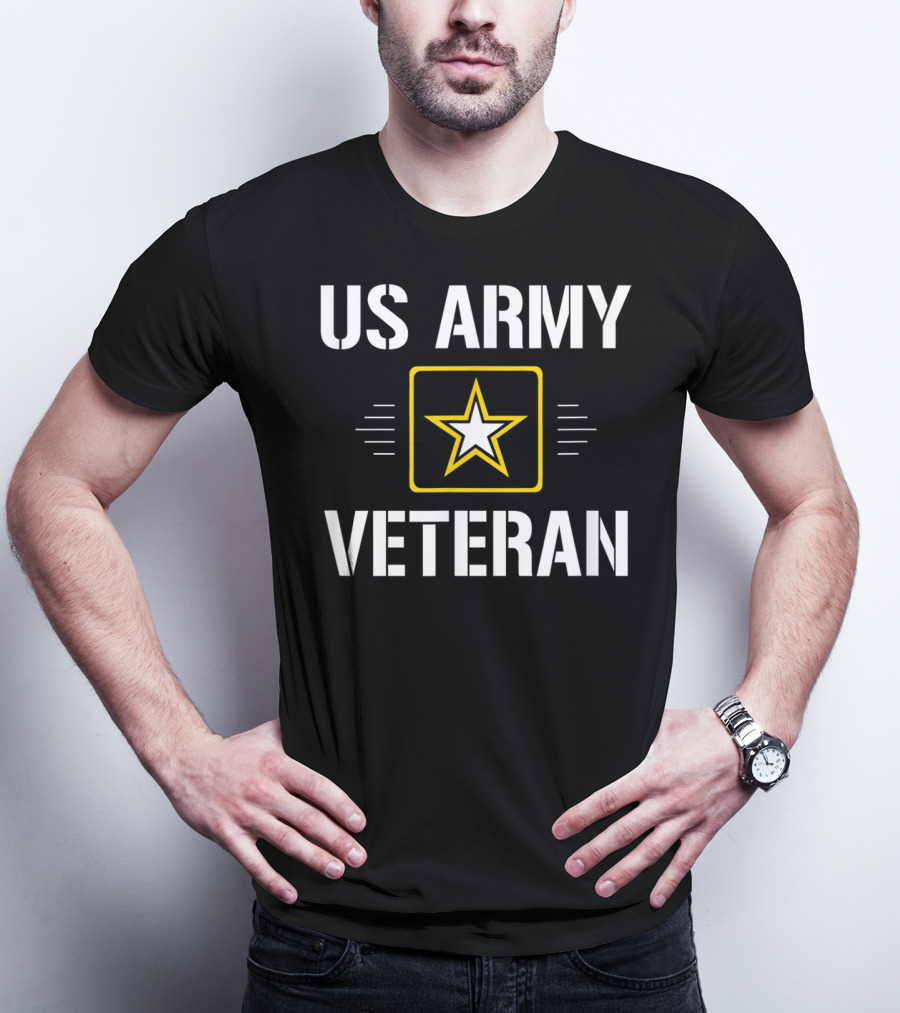 US Army Veteran Star Emblem T-Shirt