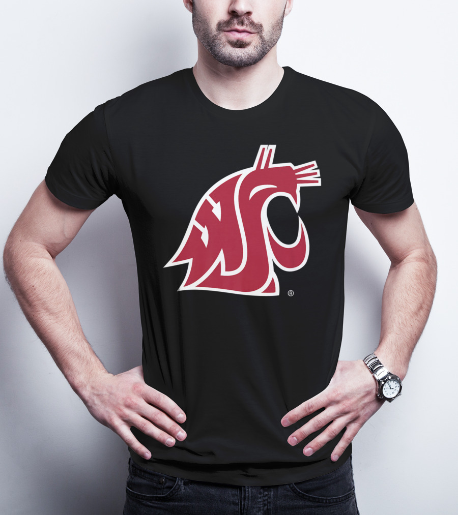 Washington State Cougars NCAA Logo PPWST03 T-Shirt