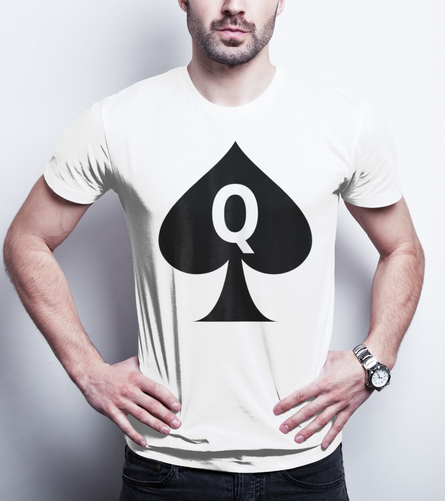 Queen Of Spades Q Symbol Hotwife Clothing T-Shirt