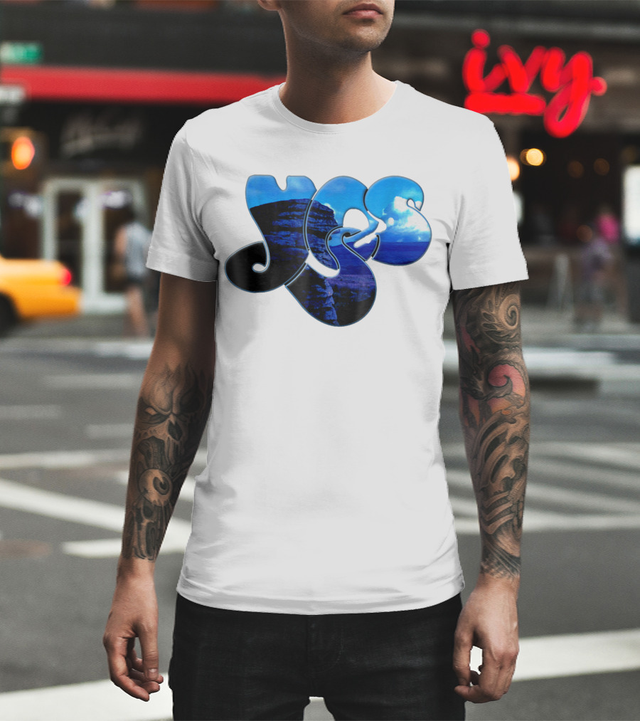Yes Tor Logo Scenic Landscape T-Shirt