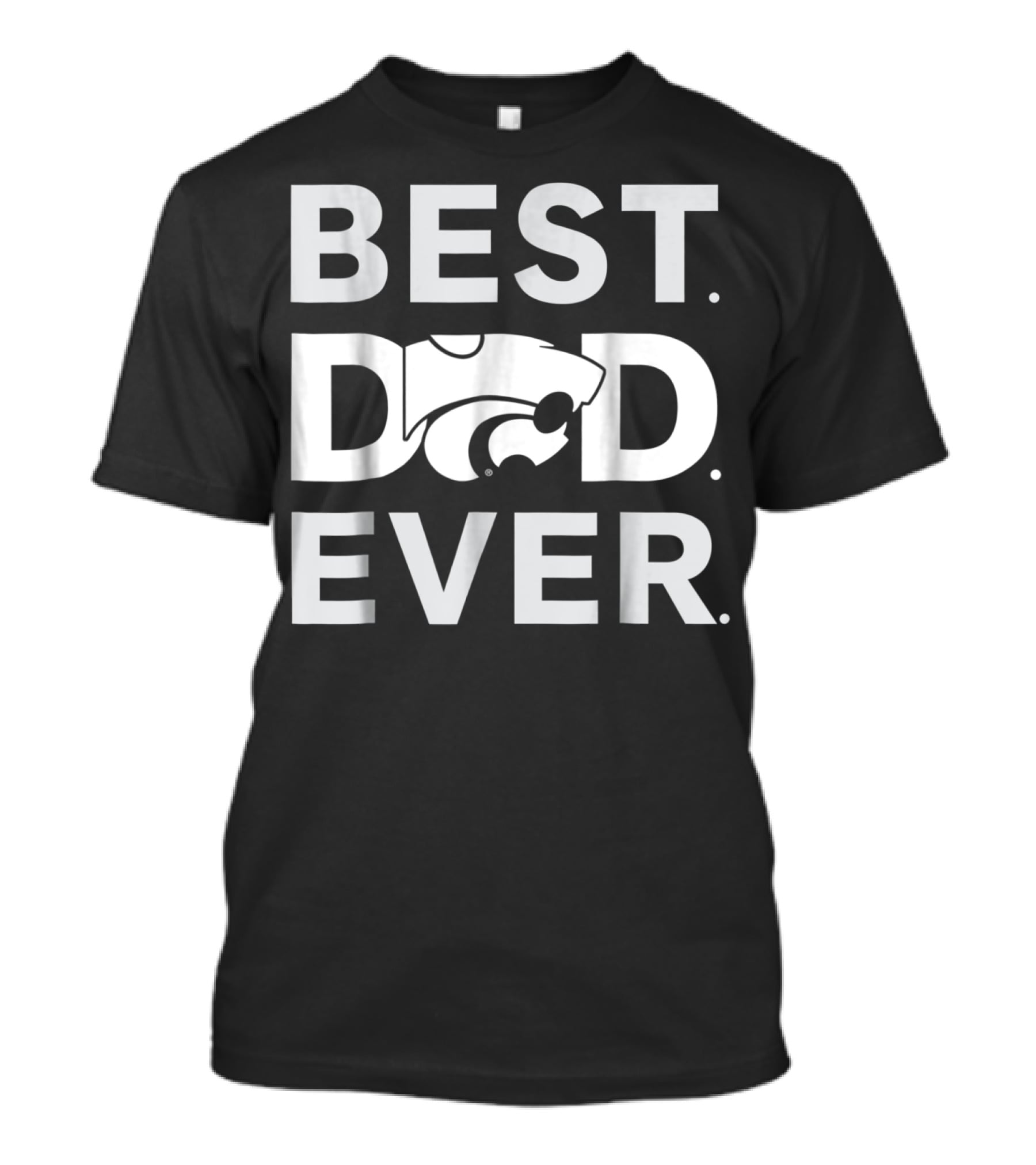 Kansas State Wildcats Best Dad Ever T-Shirt