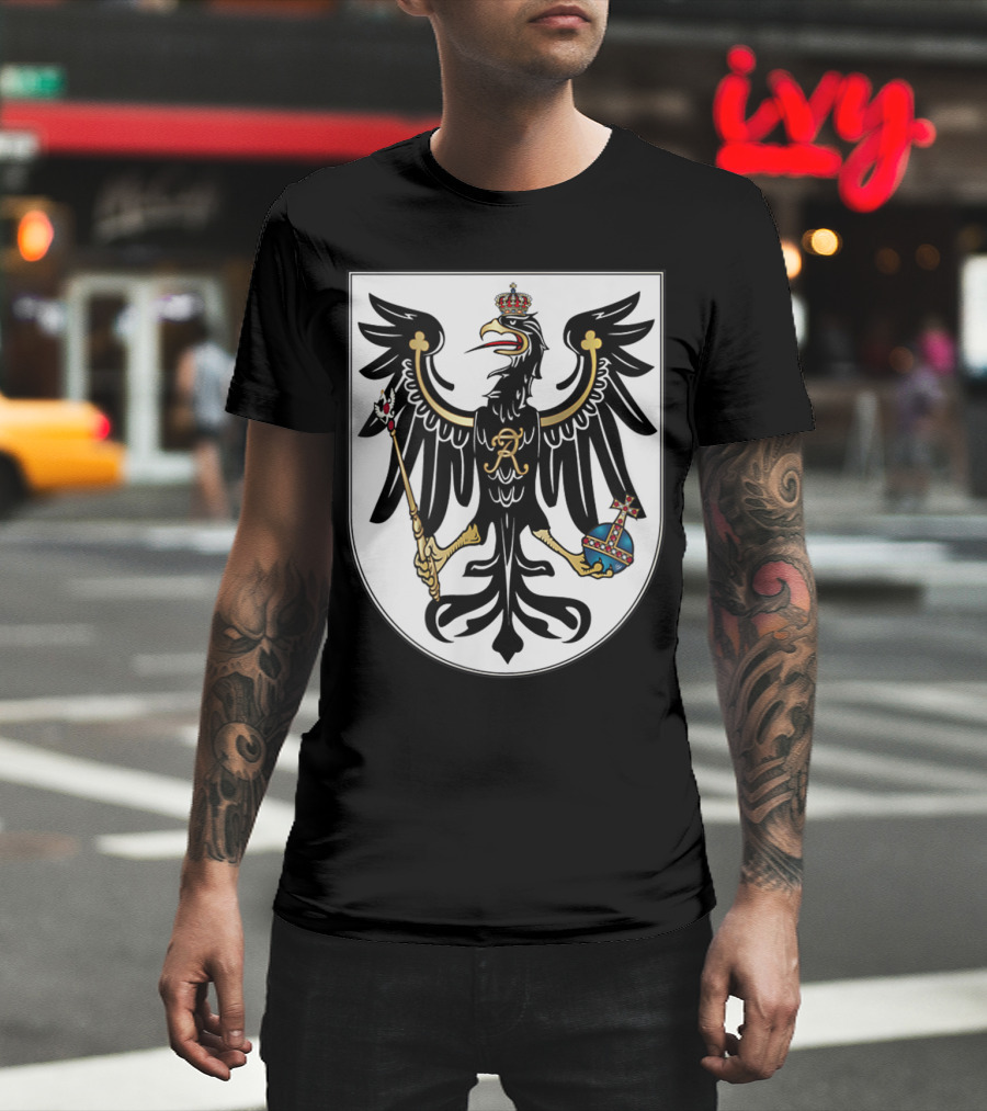 Kingdom Of Prussia Prussian Eagle Coat Of Arms Crest T-Shirt