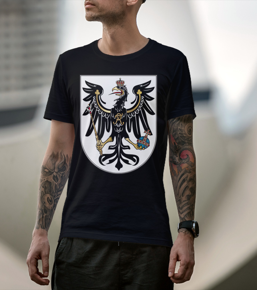 Kingdom Of Prussia Prussian Eagle Coat Of Arms Crest T-Shirt