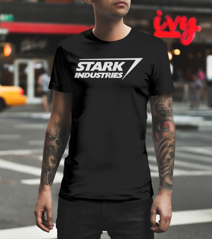 Marvel Iron Man Stark Industries Logo Stark Industries T-Shirt