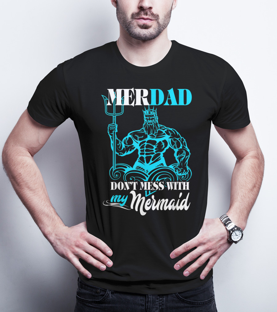MERDAD Don't Mess With My Mermaid T-Shirt