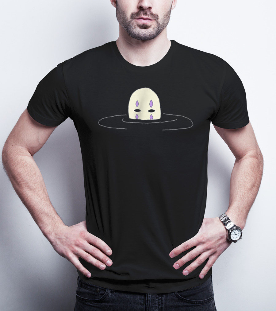 No Face Spirited Away Pastel Aesthetic Grunge Floating Mask T-Shirt
