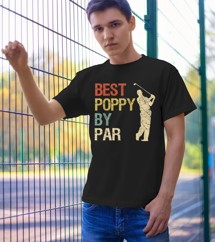 BEST POPPY BY PAR RETRO VINTAGE GOLF T-Shirt