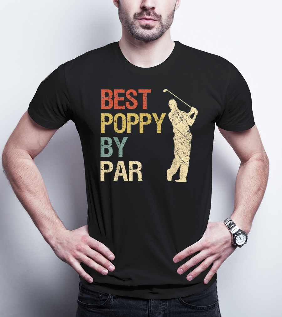 BEST POPPY BY PAR RETRO VINTAGE GOLF T-Shirt