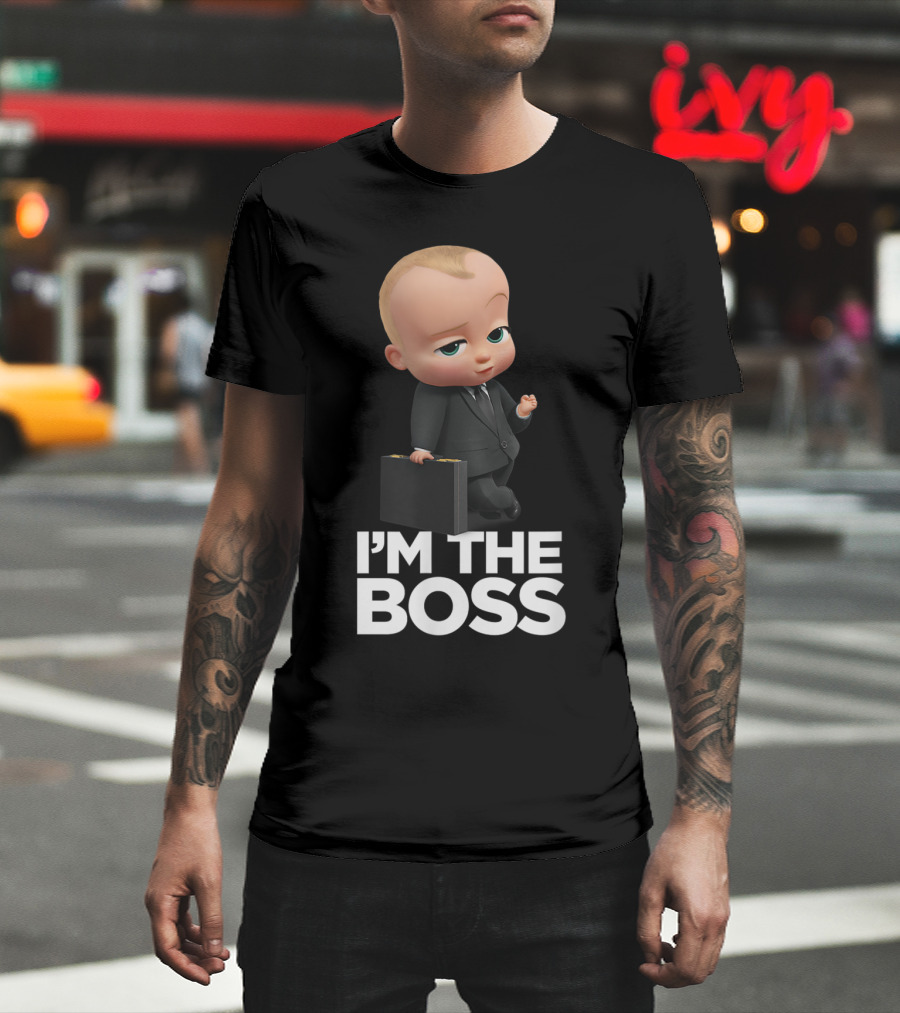 The Boss Baby I'm The Boss Suitcase Character T-Shirt