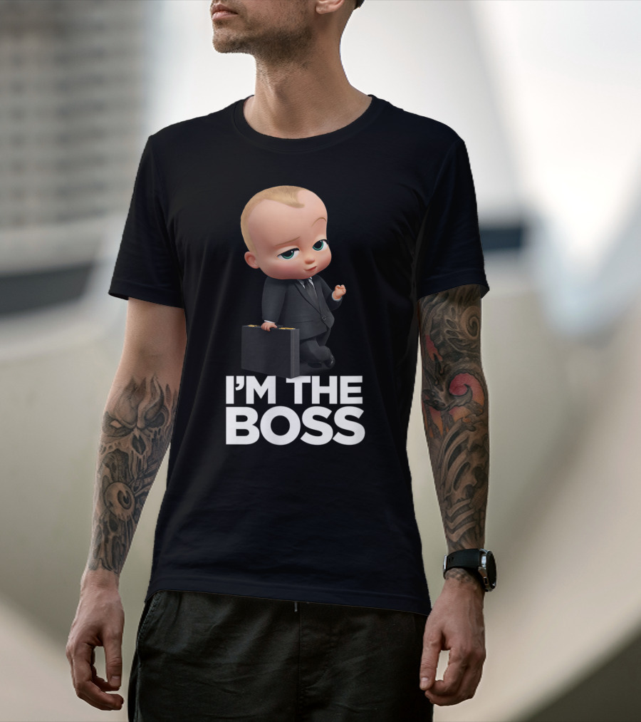 The Boss Baby I'm The Boss Suitcase Character T-Shirt