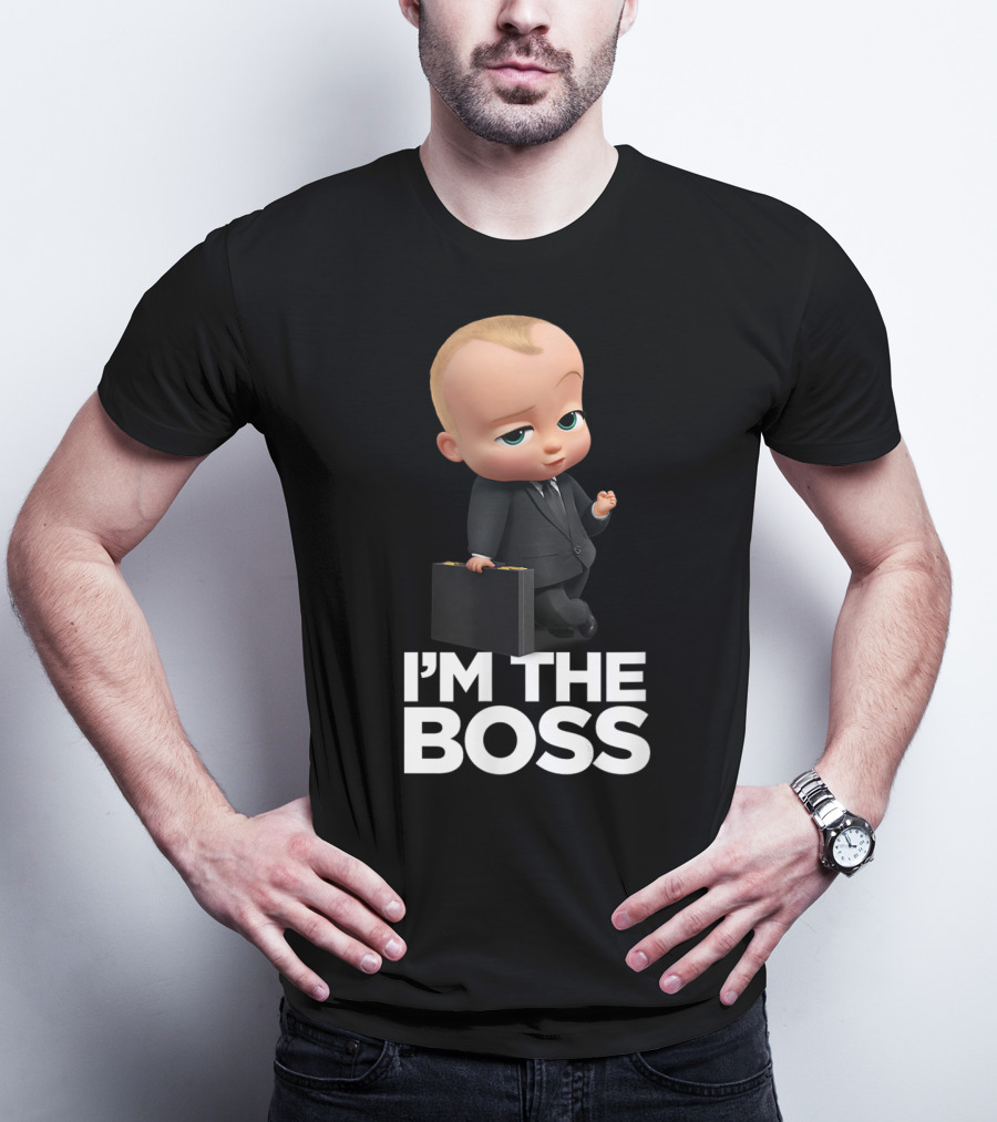 The Boss Baby I'm The Boss Suitcase Character T-Shirt