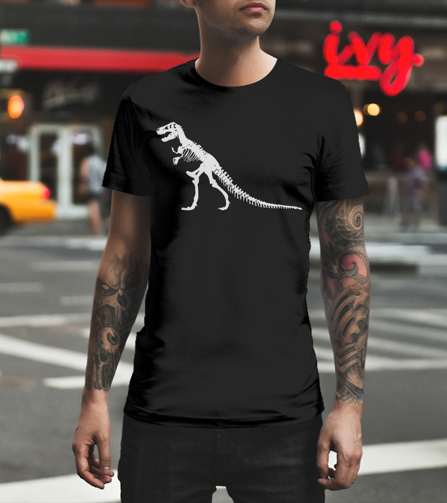 The Circle Game Tyrannosaurus Rex Skeleton T-Shirt