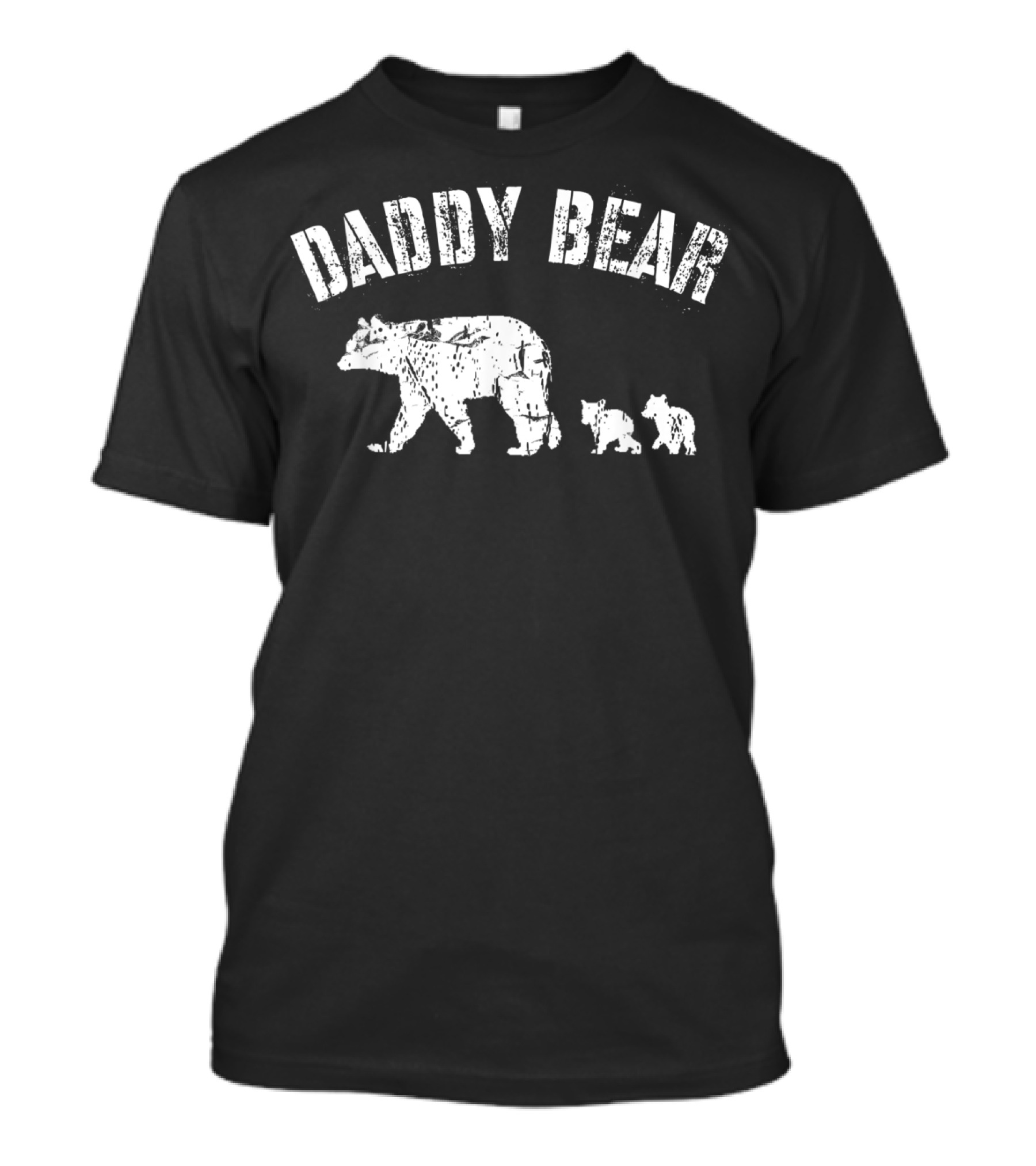 Daddy Bear With Two Cubs T-Shirt