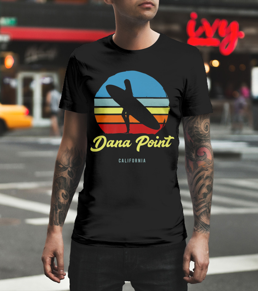 Dana Point California Vintage Surf T-Shirt