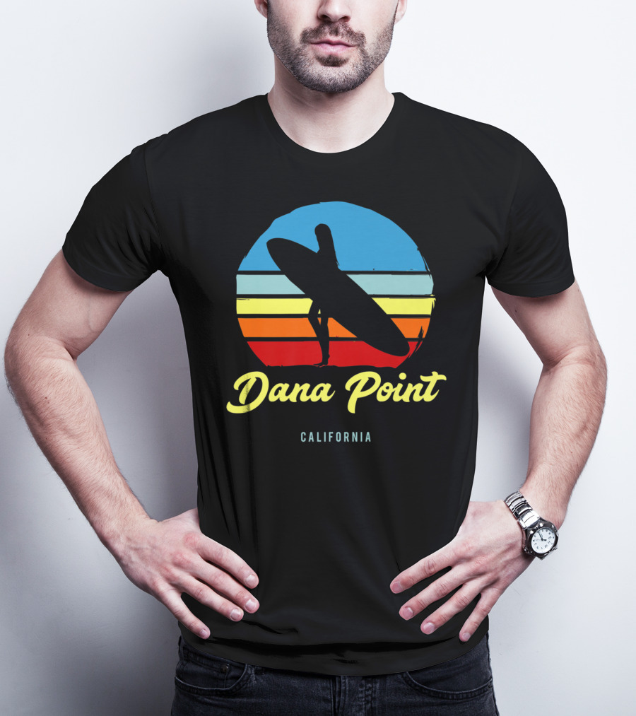Dana Point California Vintage Surf T-Shirt