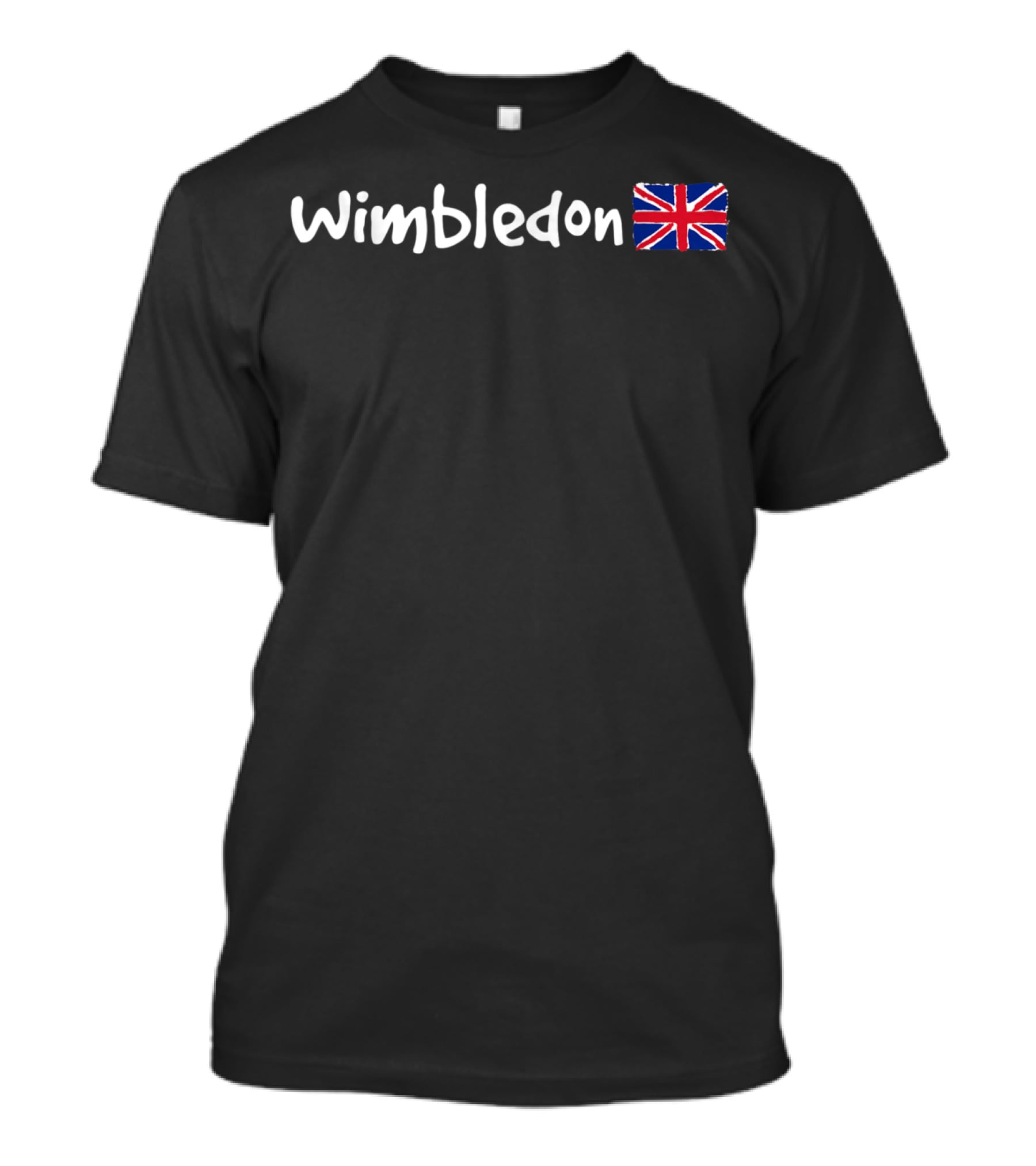 Wimbledon England Vintage British Flag T-Shirt