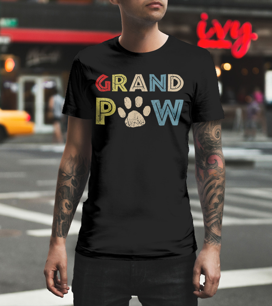 Grand Paw Pawprint T-Shirt
