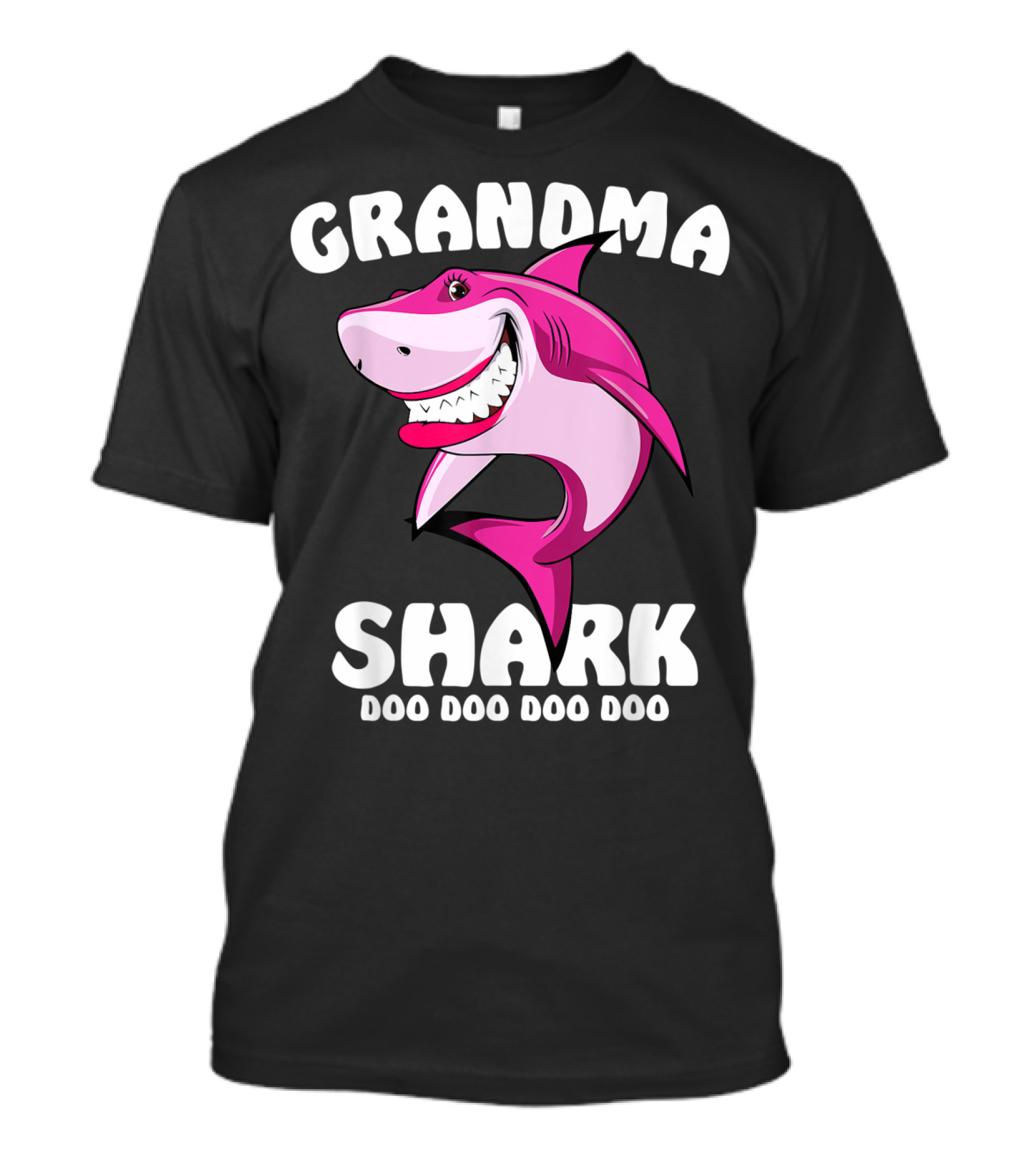 Grandma Shark Doo Doo Doo Doo Matching Family Shark T-Shirt