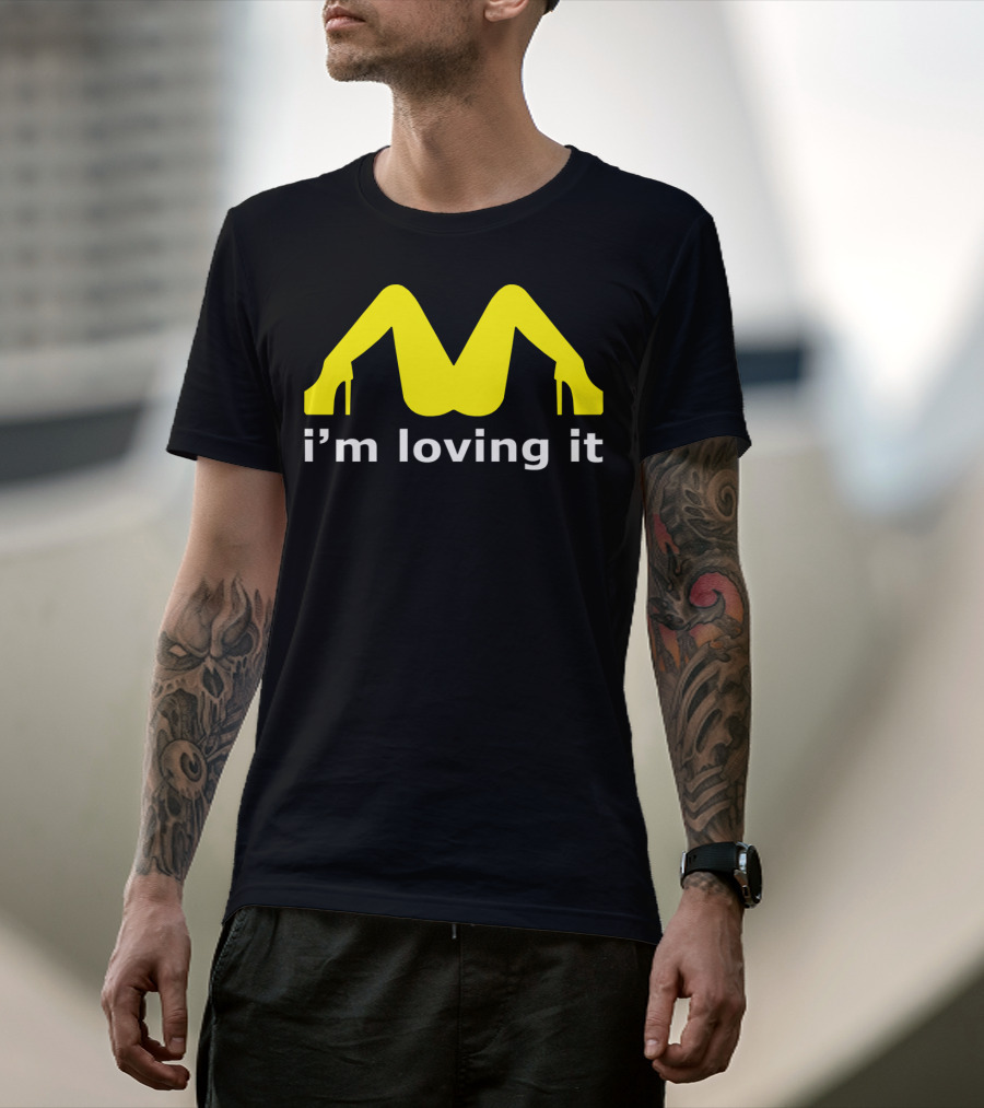 I'm Loving It Yellow High Heels T-Shirt