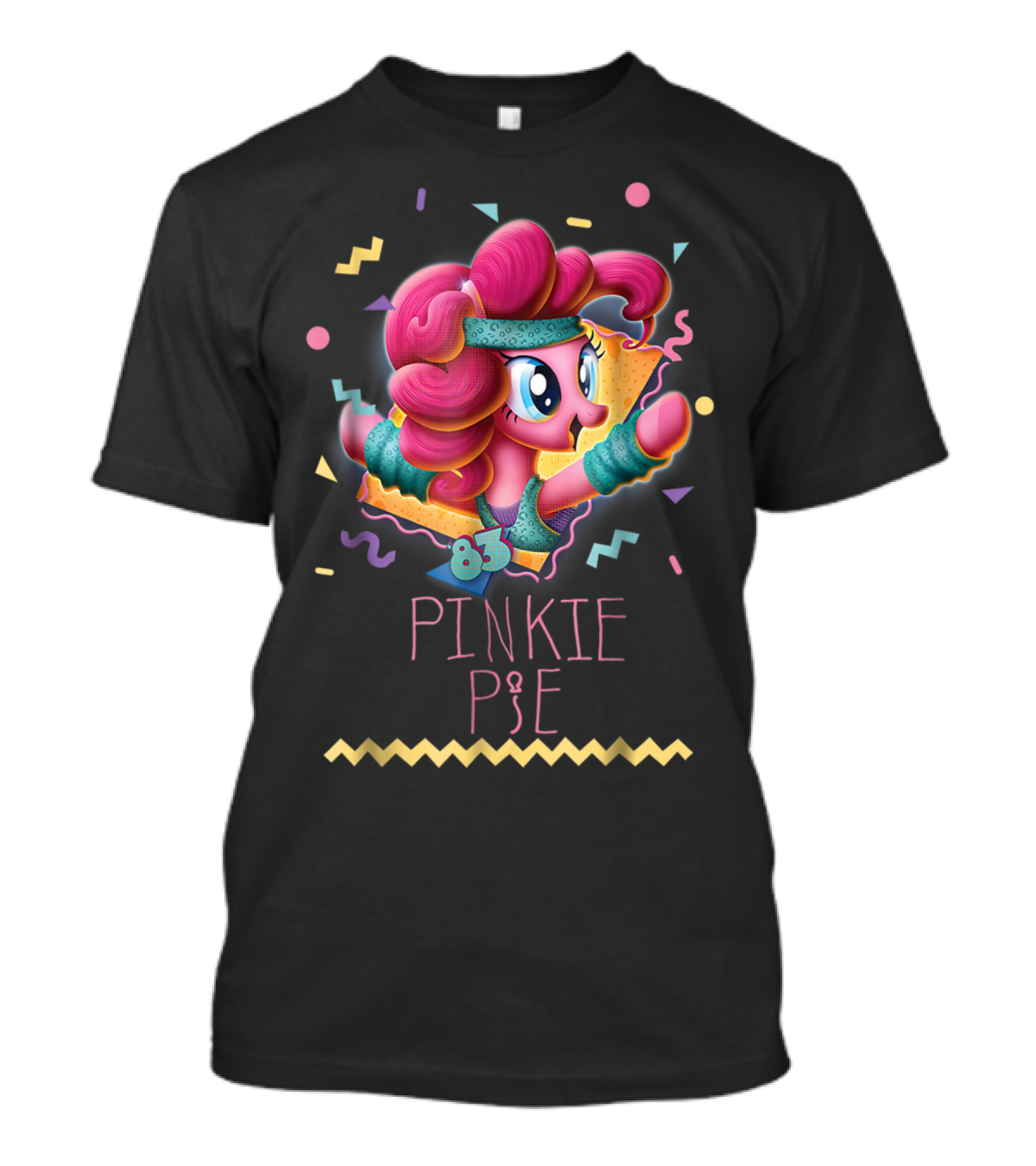 Pinkie Pie 83 Retro 80's Style My Little Pony T-Shirt