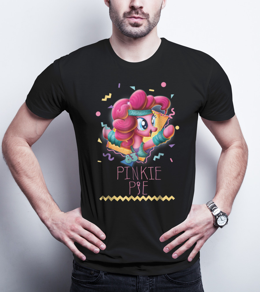 Pinkie Pie 83 Retro 80's Style My Little Pony T-Shirt
