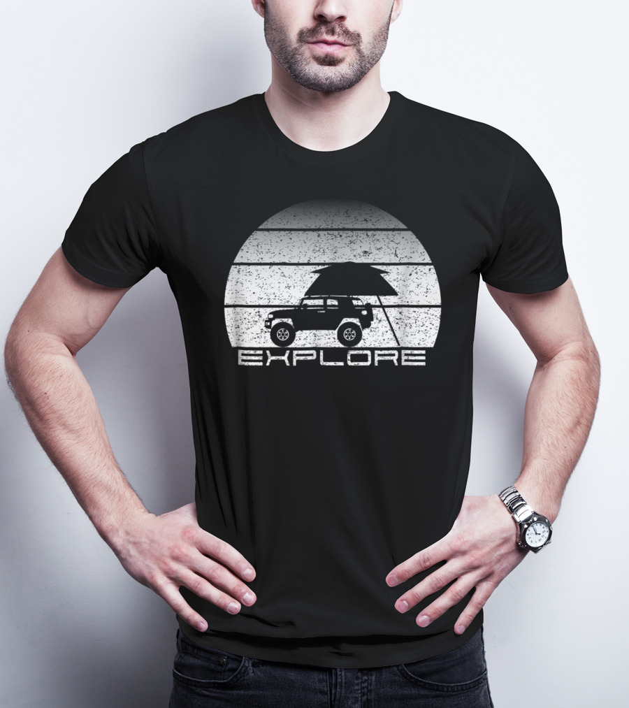 Explore Overland Adventure On 4 Wheels T-Shirt