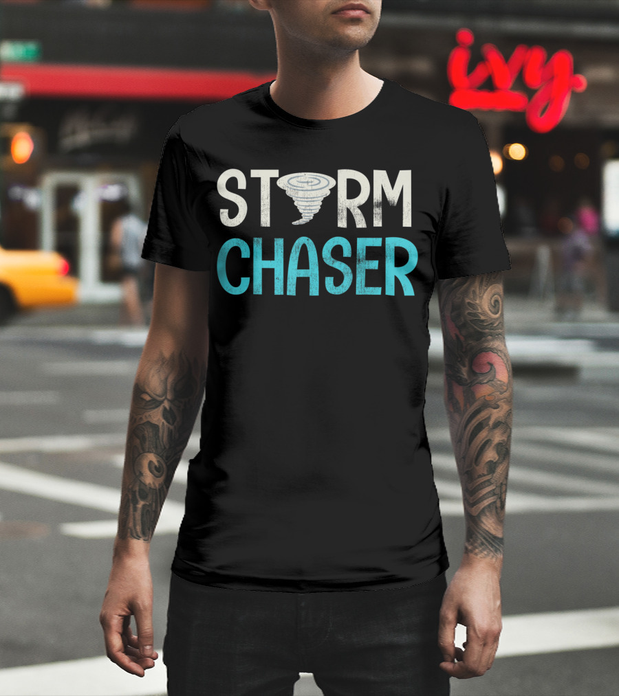 Storm Chaser Tornado Thunderstorms Weather T-Shirt
