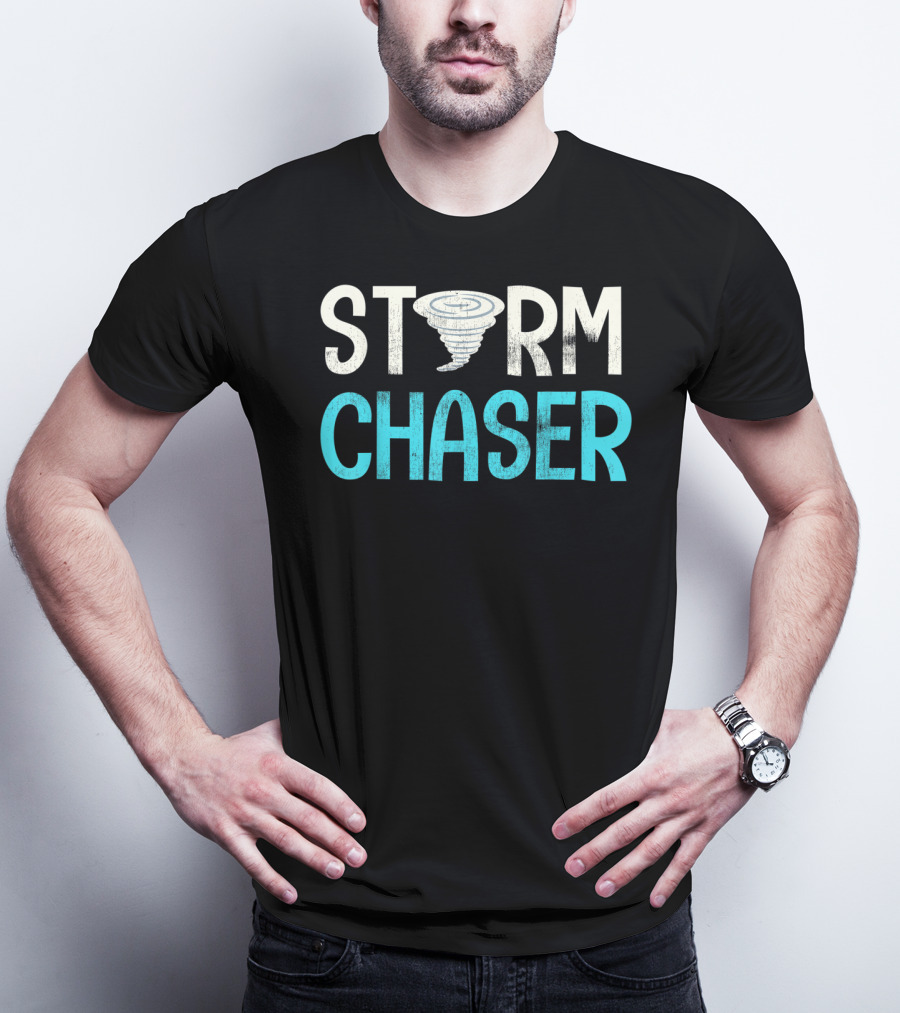 Storm Chaser Tornado Thunderstorms Weather T-Shirt