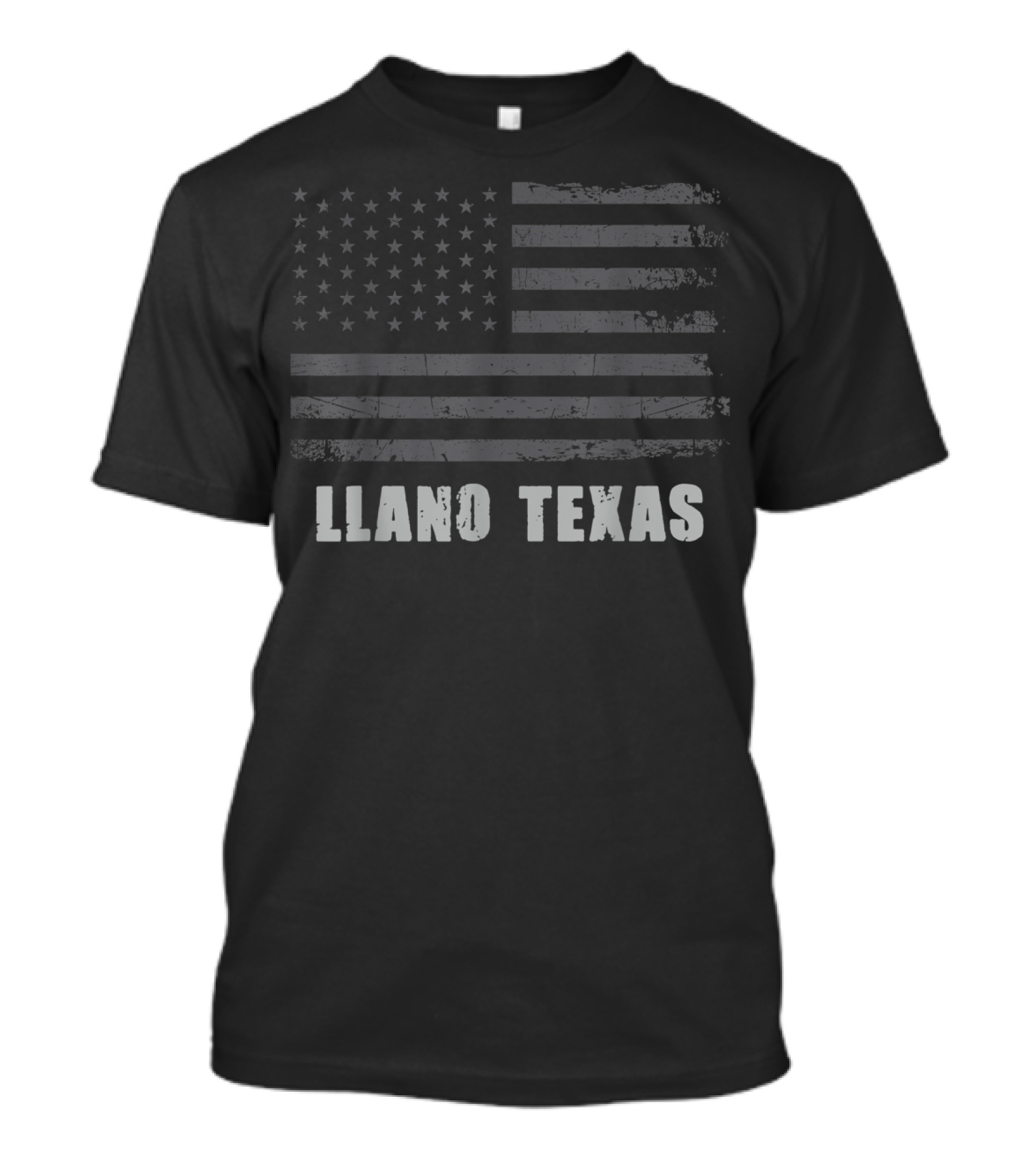 American Flag Llano Texas USA Patriotism T-Shirt