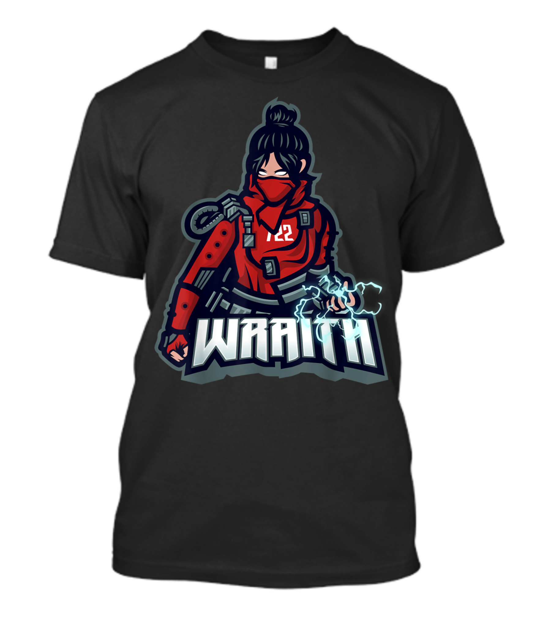 Apex Legends Wraith Red 12 Video Gamer T-Shirt