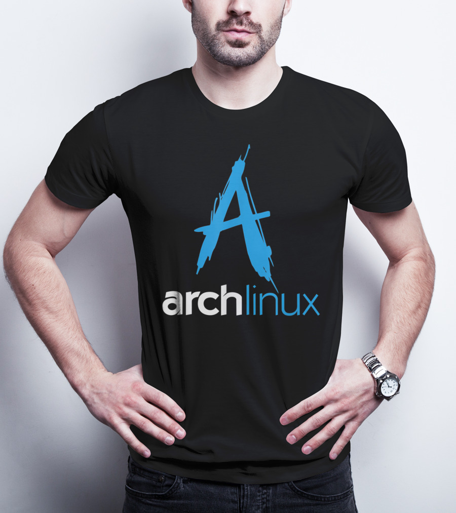 Arch Linux Lover Tagline And Open Source Os Arch Linux T-Shirt